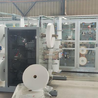 China Sanitary Pad Production Line Professional Design Packaging System Automatic Operation for sale
