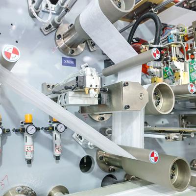 Китай Производственная линия подгузников Заграничная установка продается