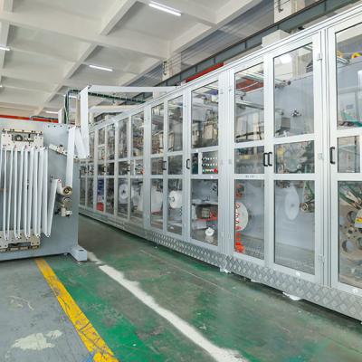 Китай Производственная линия подгузников Заграничная установка продается