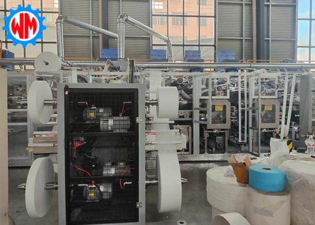 Semi Automatic Adult Diaper Making Machine production line