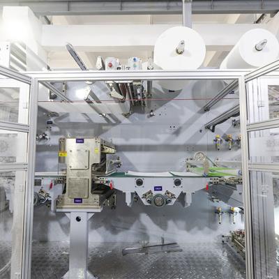 China Advance High Speed Full Servo Underpad Production Line Automatic Packaging with CE for sale