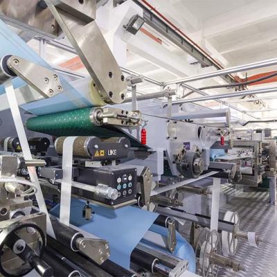 China High Efficiency Full Servo Mattress Pad Making Machine Underpad Production Line with CE for sale
