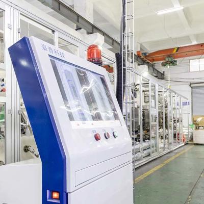 Cina Linea di produzione assorbenti igienici con rendimento del 98% Fornitore di fabbrica ISO9001 Controllo PLC in vendita