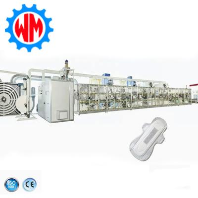 High Speed Sanitary Napkin Manufacturing Equipment for Global Markets 800PCS/Min
