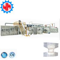 China Full Servo 350pcs/min Adult Diaper Making Machine Multi-Specification Quick Switch for sale