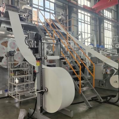 Cina Full Servo 350pcs/min Adult Diaper Making Machine Multi-Specifications Quick Switch in vendita