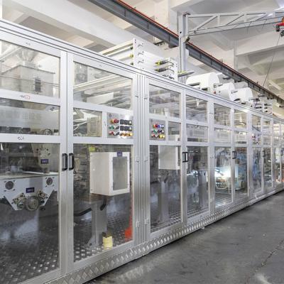 China ISO9001 Factory Customizable Full Servo Mattress Pad Underpad Production Line for sale