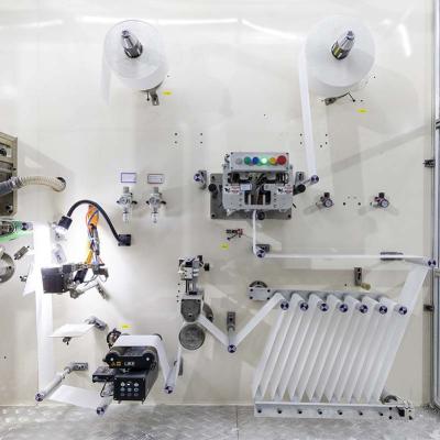 中国 安定した作業 1200pcs/min ナプキン生産ライン PLC制御 CE認証 販売のため