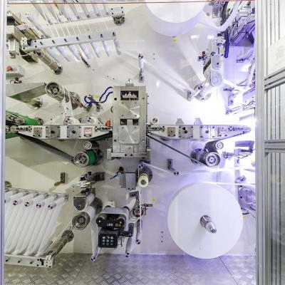 中国 ストレッチ強度と温度を正確に制御する高度な衛生用ナプキン生産ライン 販売のため