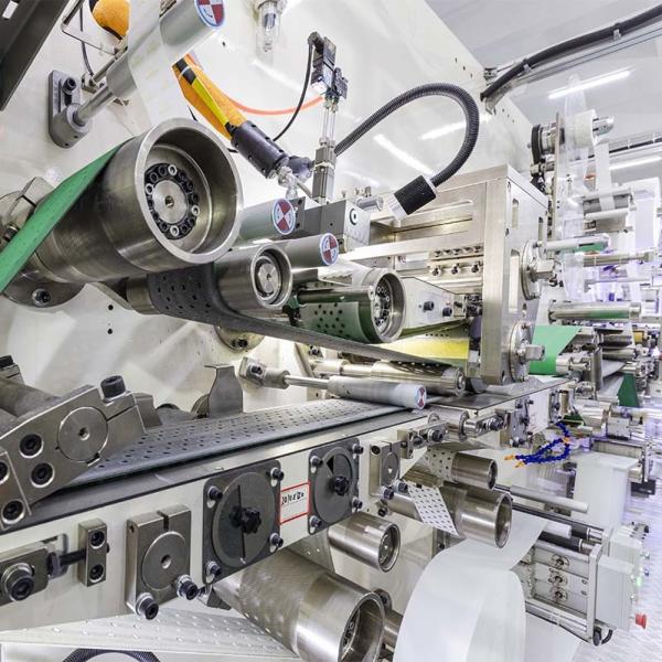 Quality Full Automatic Intelligent Sanitary Pad Production Line With CE Sanitary Pad for sale