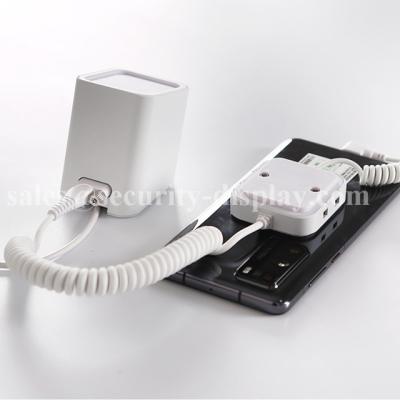 China Retail Stores ABS Desktop anti theft phone display Charging Display Security Alarm for sale