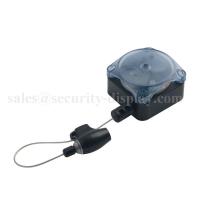 China Self Alarmed Snapper with Adjustable Magnetic Loop 96cm Cable 46x46x29mm for Retail Display Security for sale