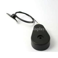 China Tear Shape Anti-Theft Pull Box with Soft Label End 90cm Cable 0.9mm Diameter for Curved Surface for sale