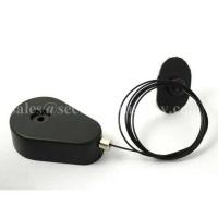 China Tear Shape Anti-Theft Pull Box with Soft Label End 90cm Cable 0.9mm Diameter for Curved Surface for sale