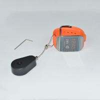 China Plastic Drip-Shaped Anti-Theft Pull Box with Small Lock and Allen Key 90cm Cable for sale