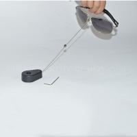 China Plastic Tear Shape Security Pull Box Recoiler With Loop Cable End for sale