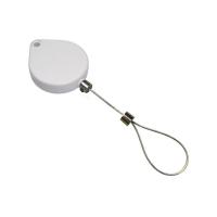 China YOMO-102 Retractable Security Tether Heart Shape Anti-shoplifting Recoiler 90cm 0.9mm for sale