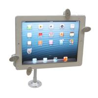 China Wall Mount iPad Tablet Bracket Enclosure 600mm Gooseneck for Digital Signage for sale
