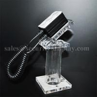 China Interactive Magnetic Display Stand for Dummy Phone 70mm ABS Anti-Theft Retail Security Holder for sale