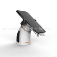 China Interactive Mobile Phone Retail Security Display Stand with 105dB Alarm and 23-Inch Retractable Cable for sale
