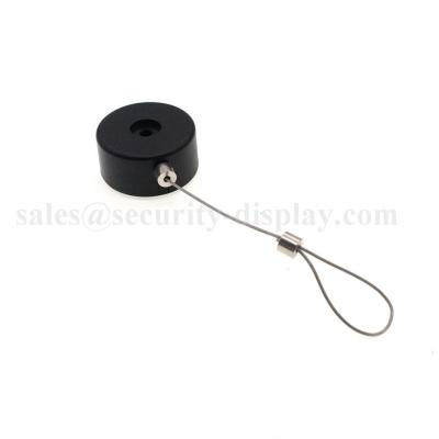 China Circular Mini Anti Theft Mechanical Pull Box Recoiler for sale