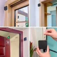 China Punch Free Automatic Sensor Door Closer 90cm Cable 0.9mm Wire Retractable Self Adhesive Door Closer for sale
