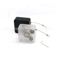 China Square SS301 Spring Retractable Anti Theft Pull Box 80x80x35mm 100kg Load for sale