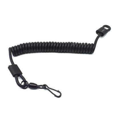 Chine La tuyauterie 5.0mm de polyuréthane attachent le cordon extensible Lanyard Pantone Color à vendre