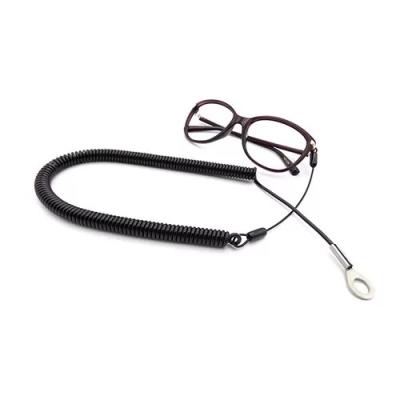Chine Ressort hélicoïdal Lanyard Metal Eyelet Ends de la tuyauterie 3.0mm de polyuréthane à vendre