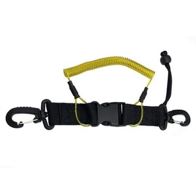 Chine 59" anti de la lanière TPU de bobine de libération rapide perdu avec des agrafes de solides solubles à vendre