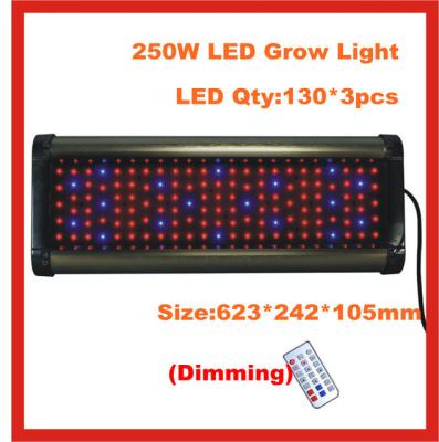 China Dimmable grow light Phantom 250W Grow Light with dimmer and timer Led Plant Growing for sale