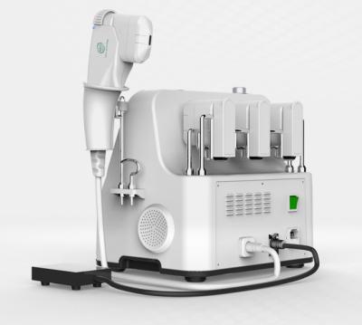 China Hifu ultrasound facial treatment hifu face lifting and wrinkle removal beauty machine for sale