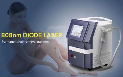 China Portable salon equipment 808nm +RF diode laser hair removal machine for permanent hair removal and skin rejuvenation for sale