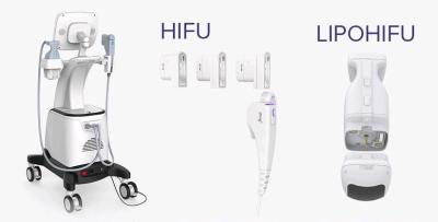 China Vertical high tech 2 in 1 Slimming and Fat Reduction HIFU and LipoHifu for face and body for sale