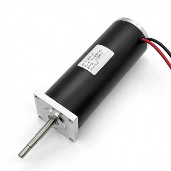 Quality 24V Permanent Magnet Low Noise PMDC Motor for Pumps and Industrial Automation for sale
