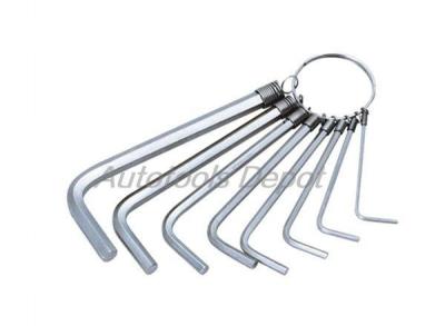 China Item No.:  M00810 Specification: 1.5-6×8 Supplies hex key, ball end hex key set, t handle hex key set, folding hex key s for sale