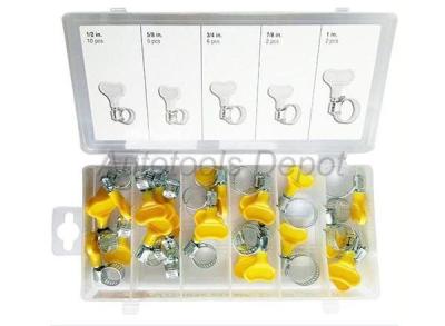 China 26-pc Key Type Hose Clamps Assortments for sale