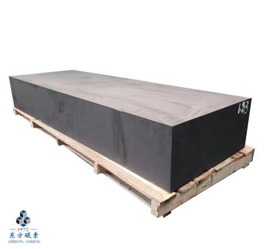 China Bloco de grafite de silício cinza escuro 12μm Tamanho do grão na indústria fotovoltaica solar à venda