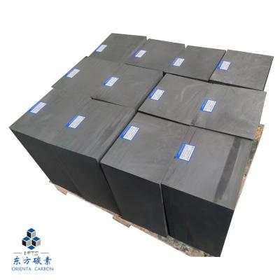 Cina Blocco isostatico di grafite ad alta densità 8 μm Dimensione del grano Per l'industria EDM in vendita