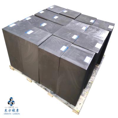 Cina Blocco isostatico di grafite ad alta densità 8 μm Dimensione del grano Per l'industria EDM in vendita