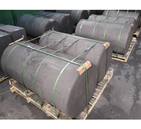 Quality Polycrystaline Silicon Graphite Blocks Dark Grey 50 Mpa Flexural Strength for sale