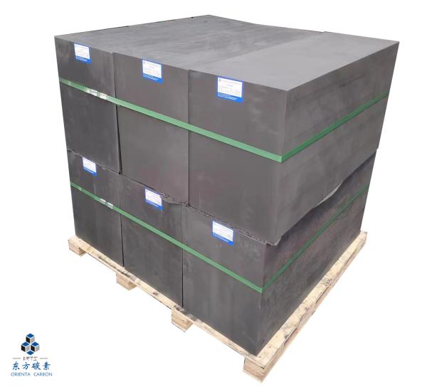 Quality Hydrogen Fuel Cell Graphite 115 Mpa High Density Graphite Block 12µm Grain Size for sale