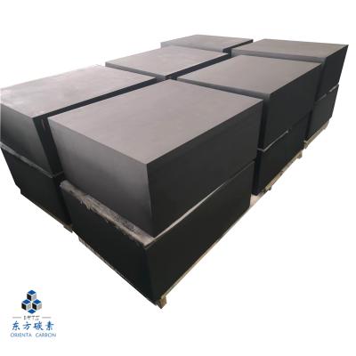 China 1.85 g/cm3 Dark Grey Fuel Cell Graphite 12µm Grain Size Bipolar Plate Graphite for sale
