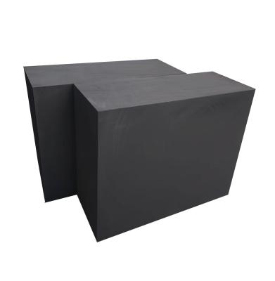 Cina 115 Mpa Blocco di grafite grigio scuro Isostatico con resistenza alle alte temperature in vendita