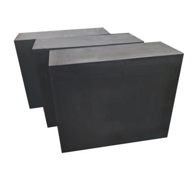 China 105 Mpa Crucibles Grafiet Glanzend Donkergrijz Carbon Grafietblok Te koop