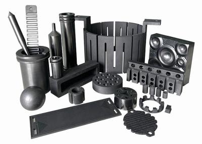China 105 Mpa Crucibles Grafiet Glanzend Donkergrijz Carbon Grafietblok Te koop