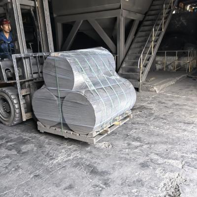China Rodas de grafito Isostático de grafito redondo para hacer crisol y saggers en venta