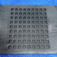 China OCS-10 Grade Isostatic Graphite Rod for Semiconductor Industry for sale