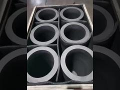 Bloco de grafite liso isostático utilizado em anéis de segmento para vedações de eixos de turbina