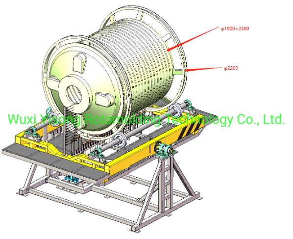 5000L Water Tank Making Machine Open Flame Rock and Roll Rr